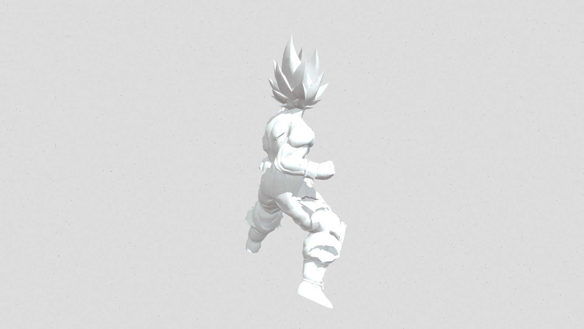 goku_ss - 3D model by Alexcruzsantos [e0d42f1] - Sketchfab