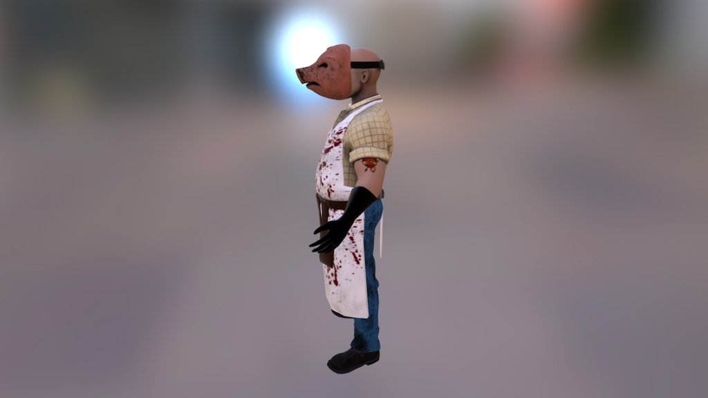 Butcher - 3D model by jespermolander3d [e0d81bb] - Sketchfab