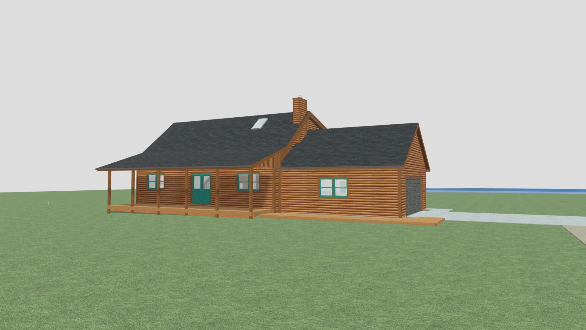 Great Room Addition - 3D model by OakBridge Development (@oakbridge ...