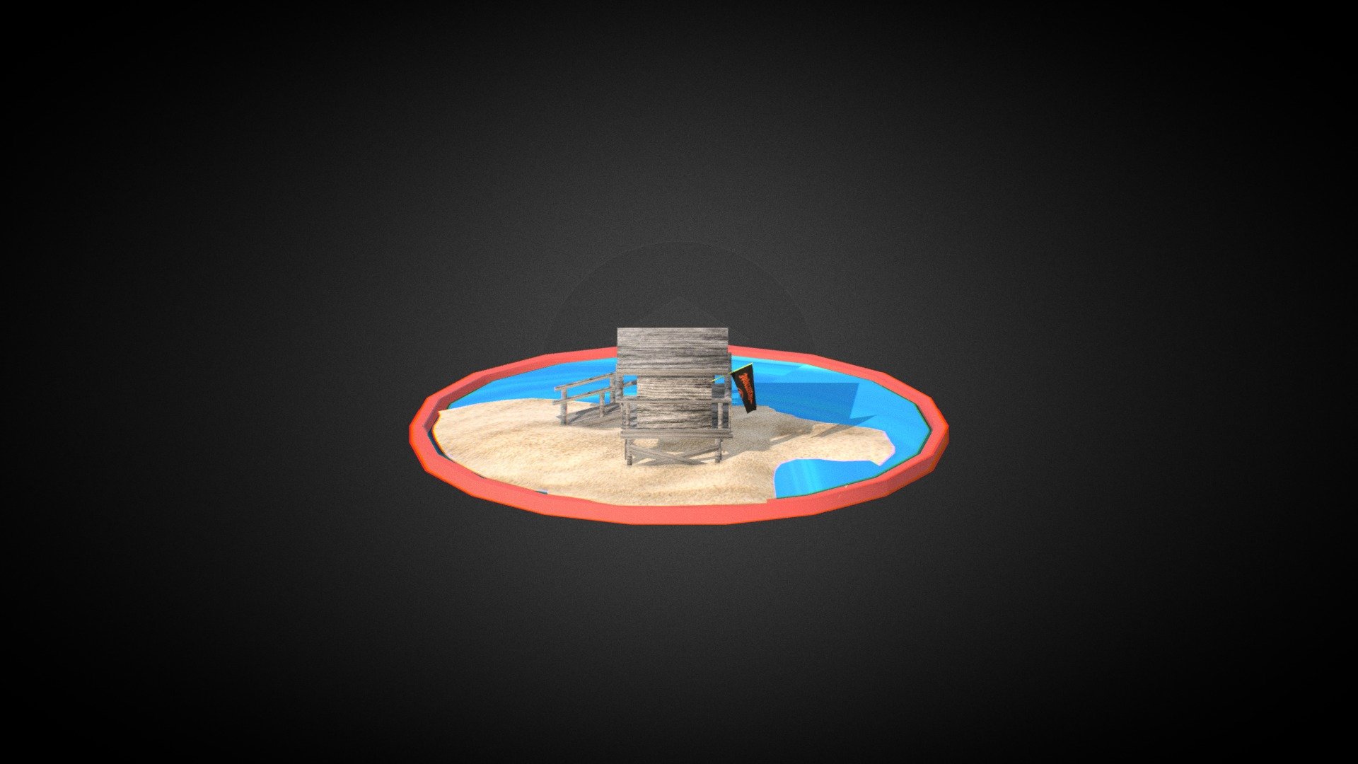 Lifeguard - Download Free 3D model by luckybastard [e0d946b] - Sketchfab