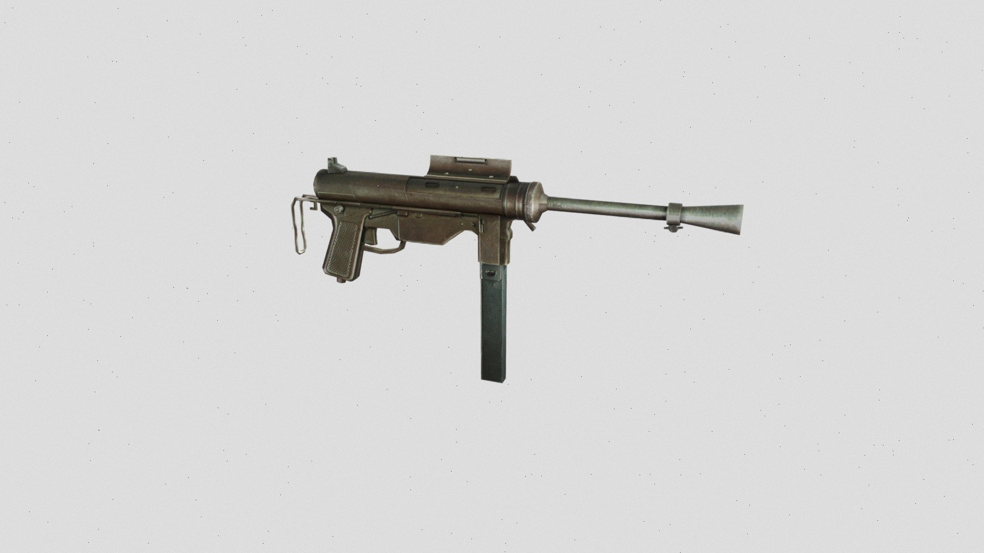 soldier of fortune 2 M3A1 - 3D model by JohnWick007 (@JohnWick007 ...