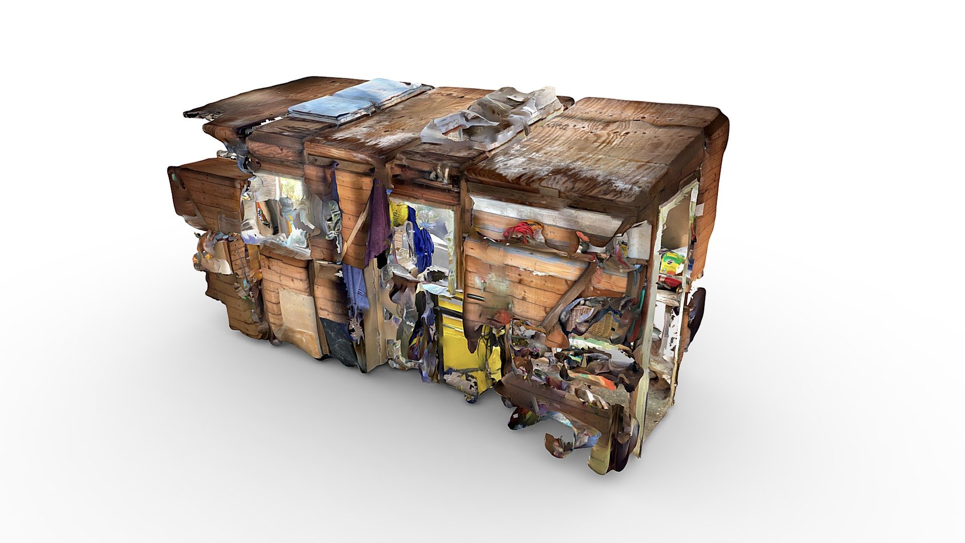 Interior 3D scan of a storeroom - 3D model by Florian Stephens ...