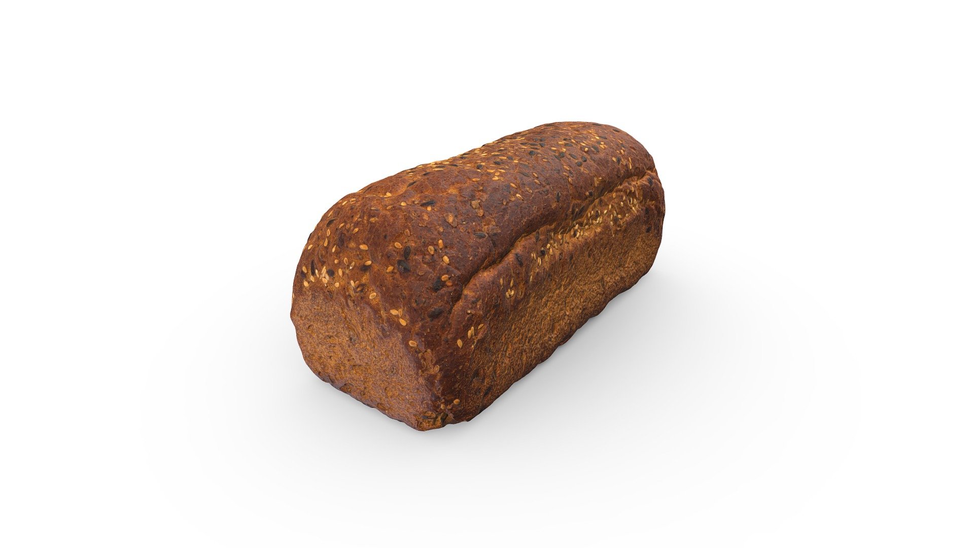 Bread with Sunflower Seeds - 3D model by RawCatalog.com (@rawcatalog ...