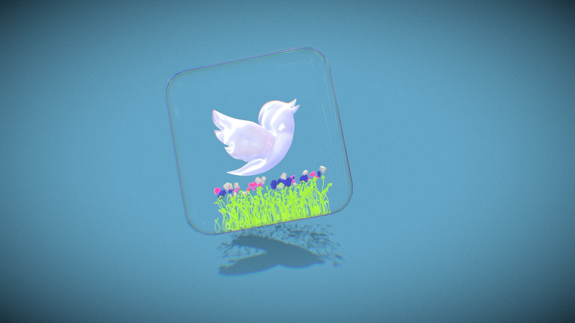 Twitter Default Cube - Buy Royalty Free 3D model by quetzal16 [e0e111c ...