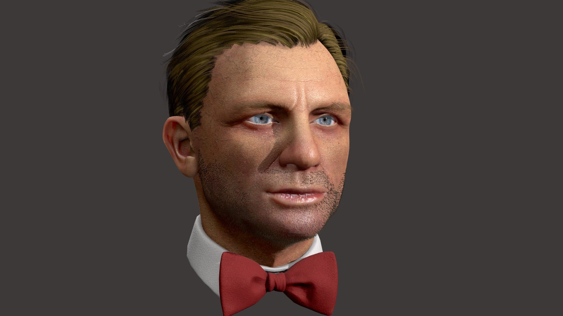 Daniel Craig 007 - 3D model by AlanBah [e0e20cd] - Sketchfab