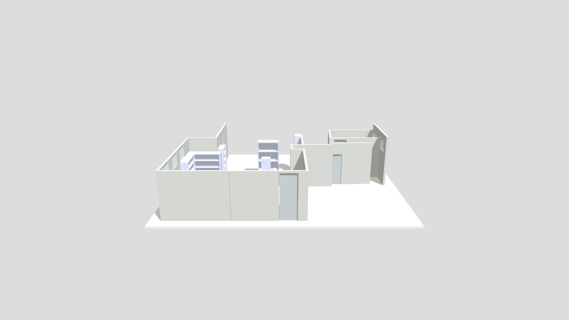Basement floor plan Sep23at10-07AM-poly - 3D model by barryrabkin ...