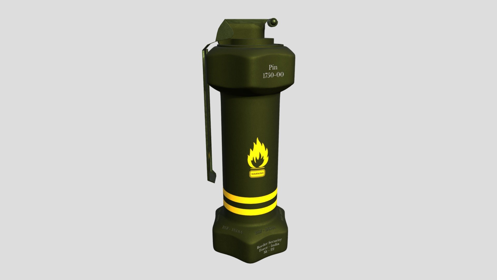 Smoke Granade - Download Free 3D model by savankavathiya [e0e431e ...