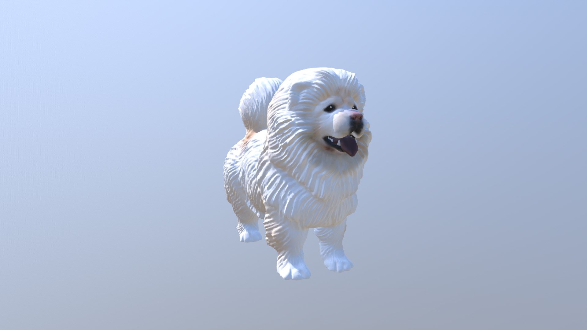 Lilychowchow - 3D model by Arty Lobster - Pet Sculptures Made Simple ...