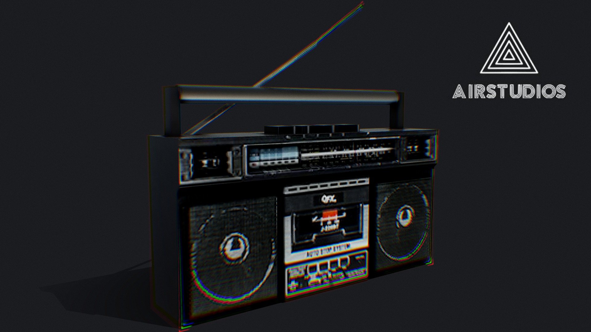 Low Poly Boom Box - Buy Royalty Free 3D model by AirStudios ...