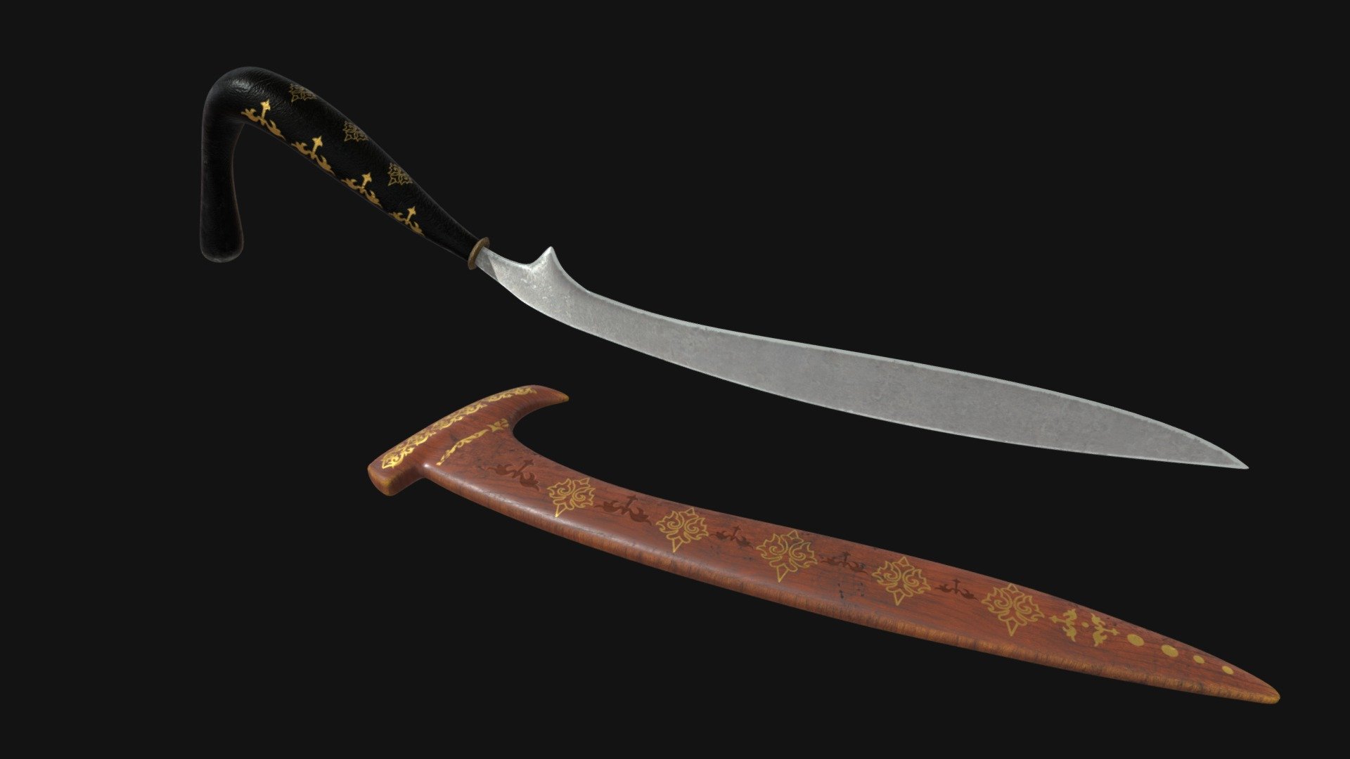 Rencong - Buy Royalty Free 3D model by apasipepgapuak [e0e4b5d ...