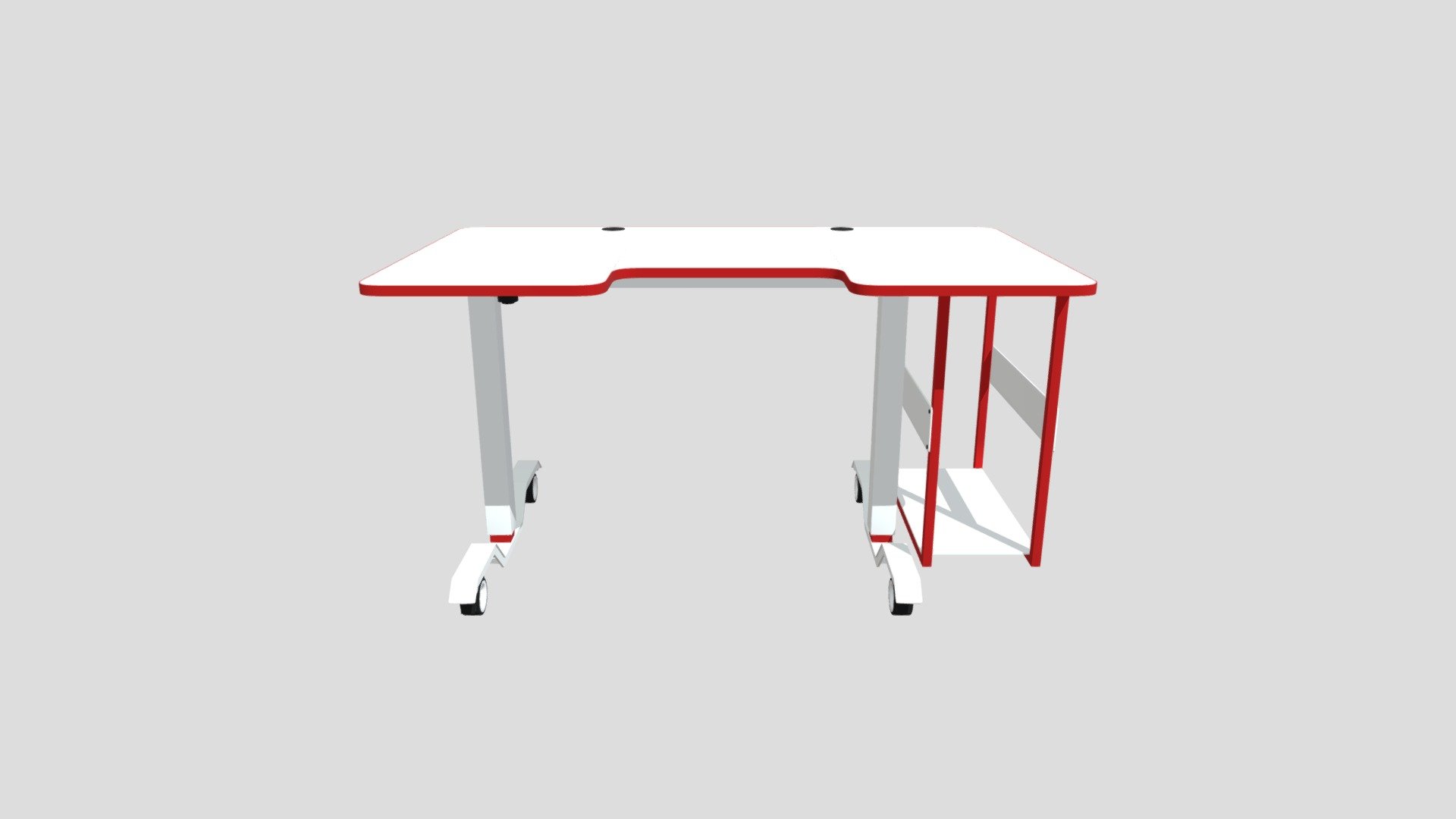 Gaming_table_White - Download Free 3D model by olushkaweb [e0e5206 ...