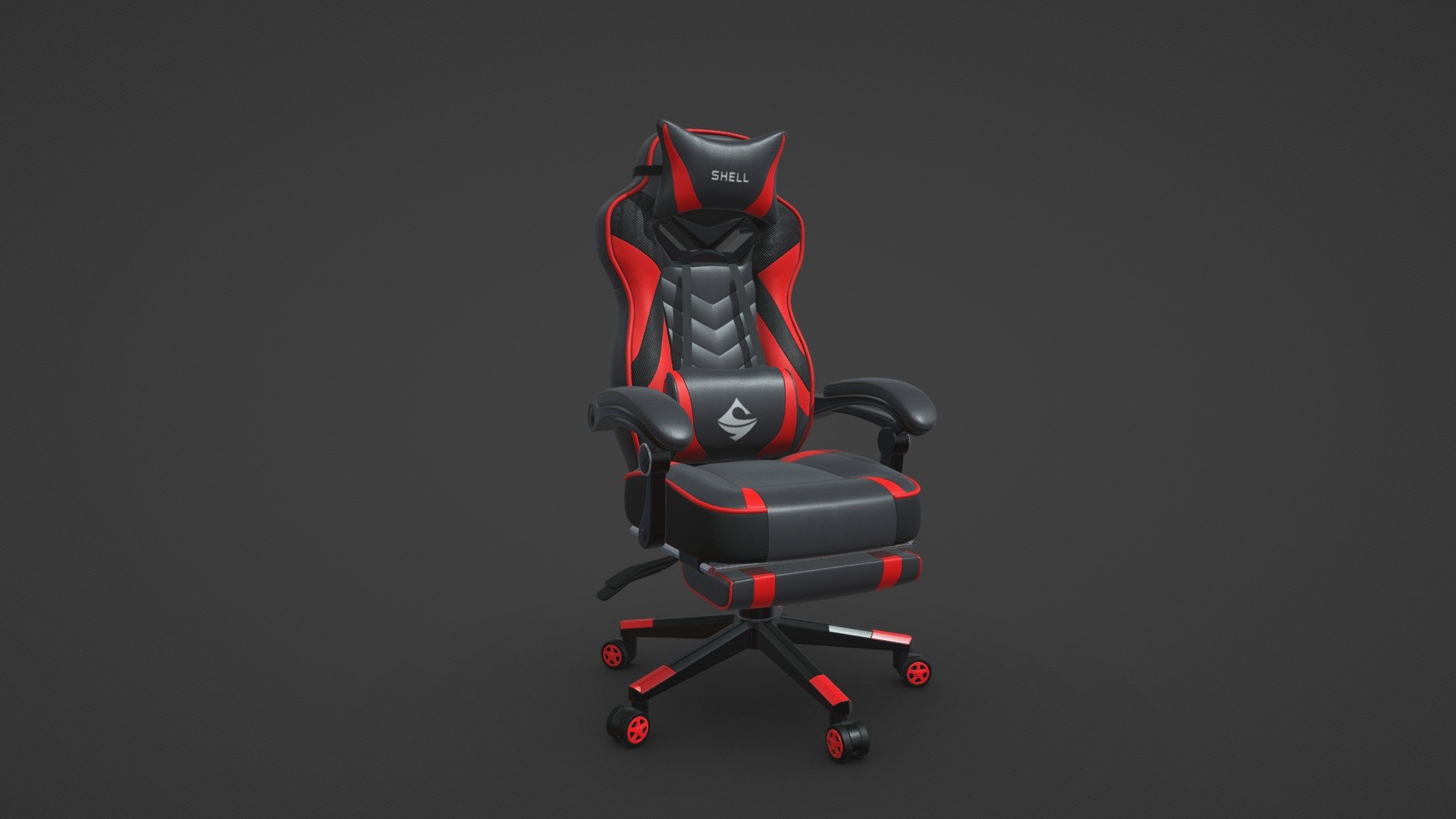 Gaming chair - 3D model by MEISTERVERSE [e0e8299] - Sketchfab