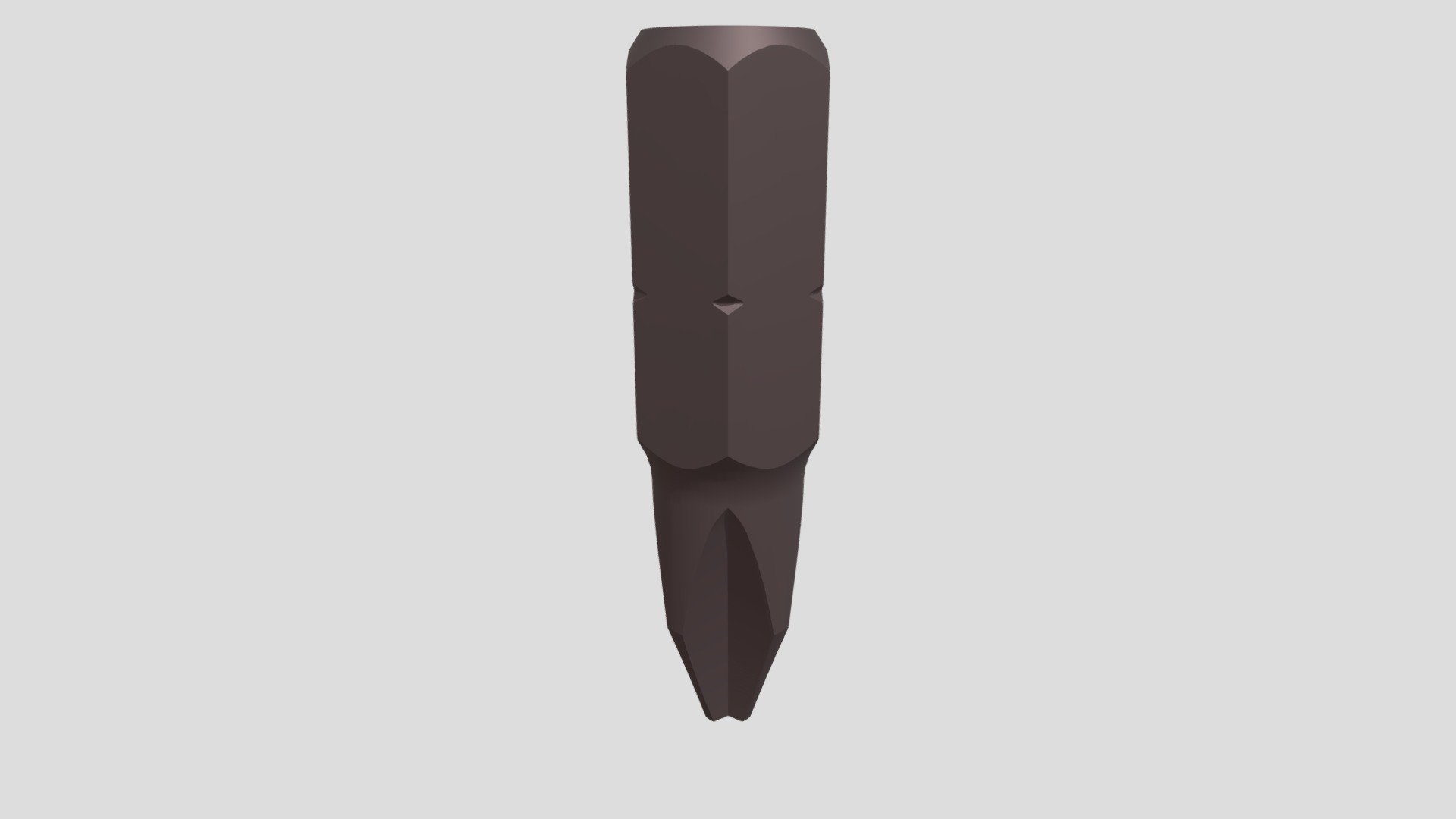 Phillips Drive Bit - 3D model by PDLUKAS [e0e8b99] - Sketchfab