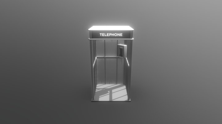 Telephonebox 3D models - Sketchfab