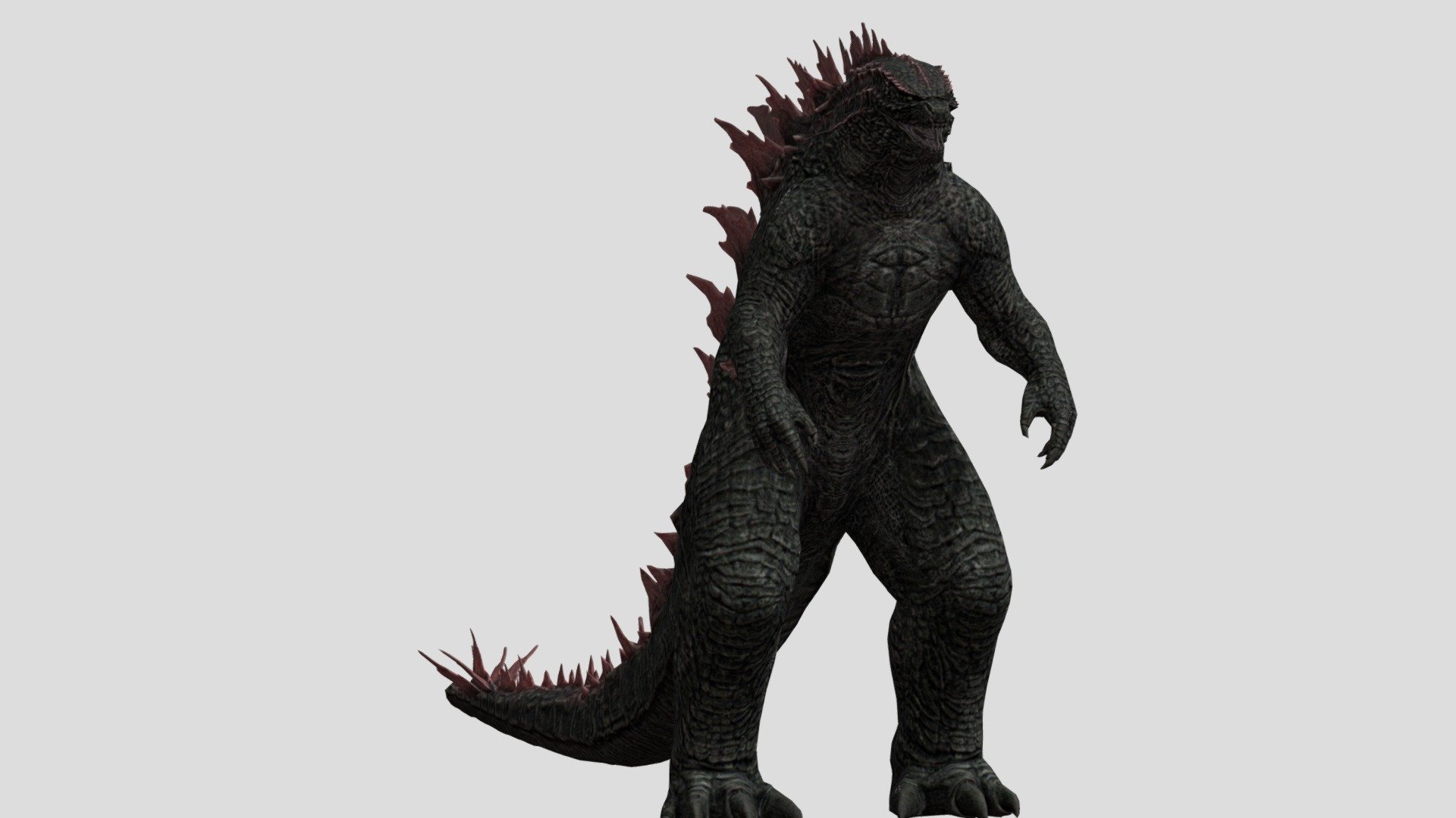 Evolved Godzilla 3d Model By Dx101383 [e0e91ba] Sketchfab