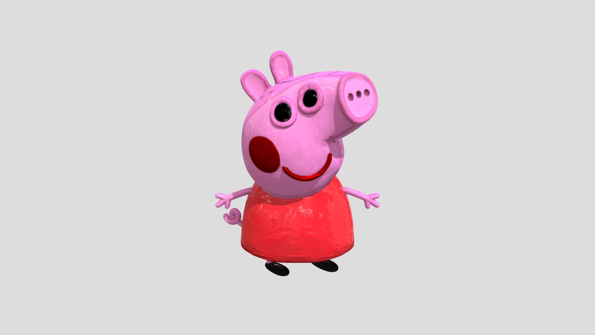Peppa Pig Illustration - 3D model by Carter McDonnell (@terrence ...