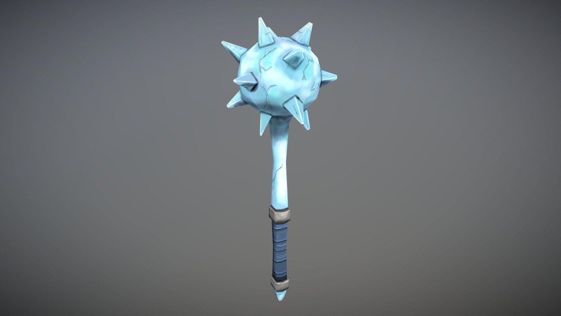 Ice Mace - 3D model by HUNTR3D [e0eb82e] - Sketchfab