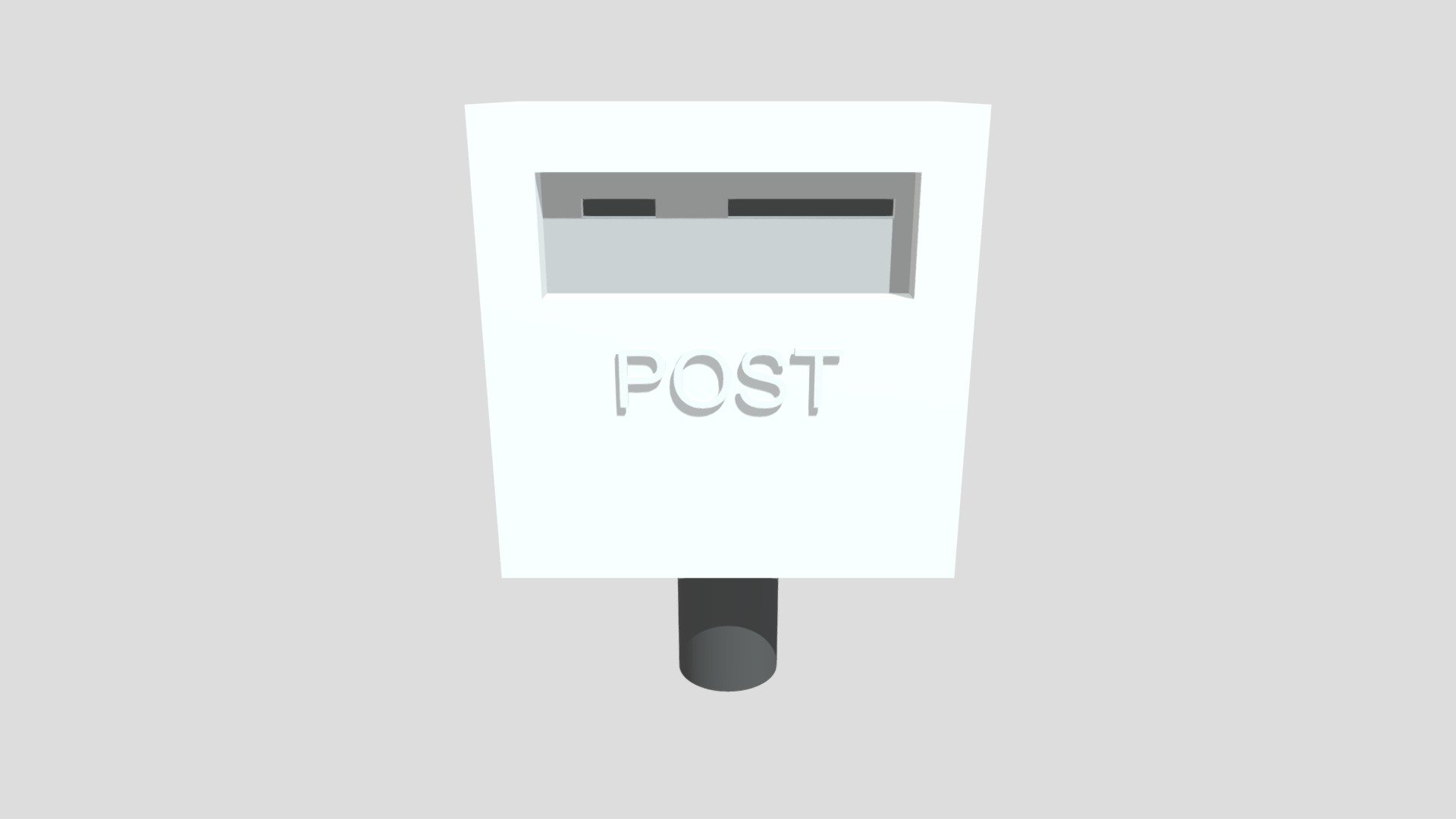 Post V3 - Download Free 3D model by keropiyo [e0eb905] - Sketchfab