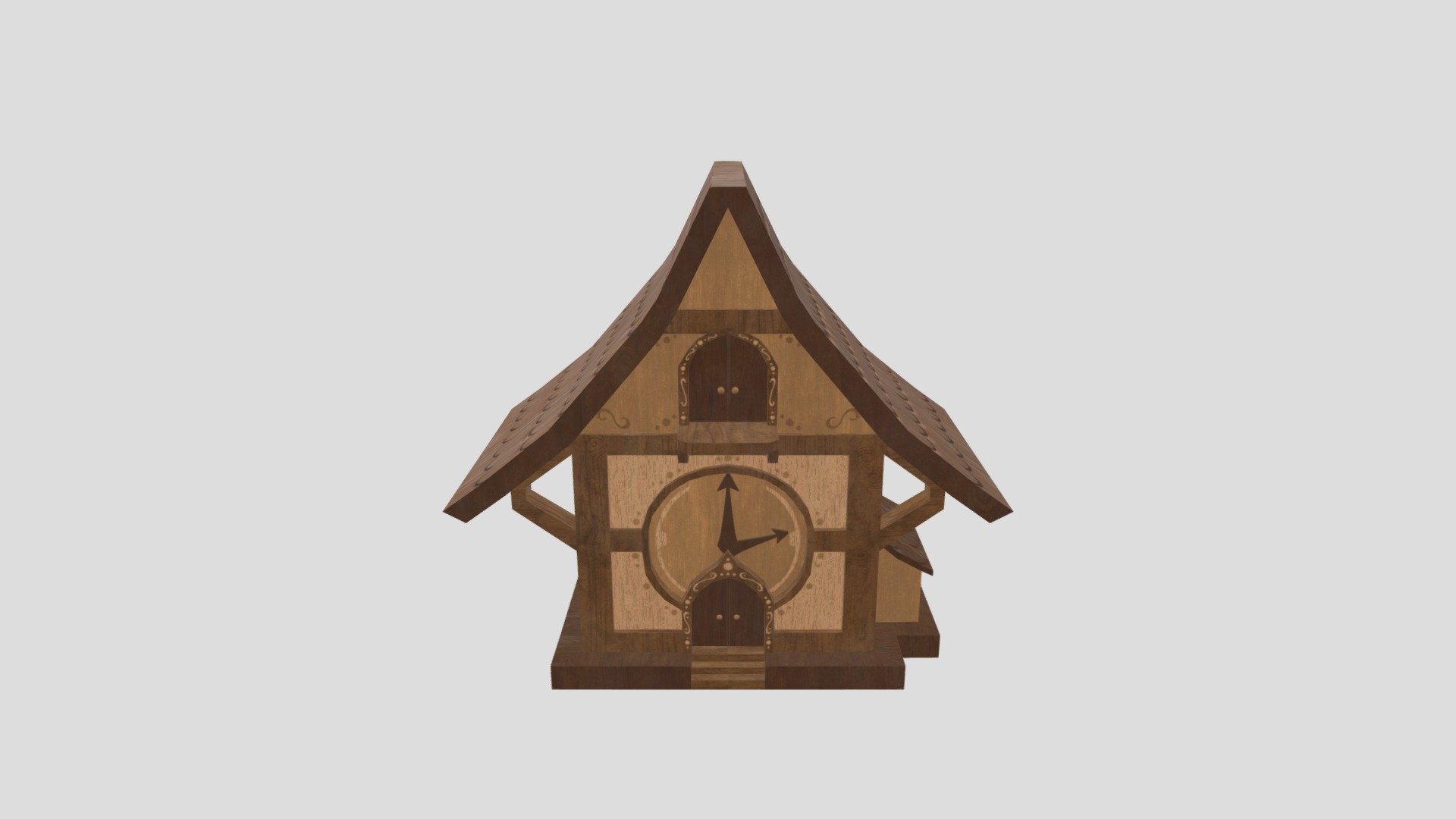 Cuckoo Clock - 3D model by SandwichHour [e0efb79] - Sketchfab