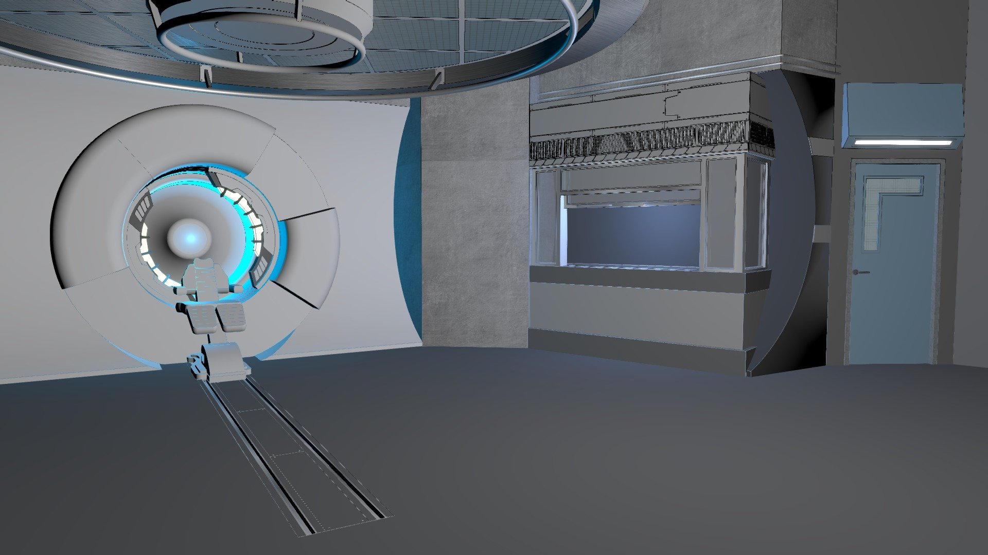 Medical Laboratory - 3D model by Dave Wood (@davewood520) [e0f0740 ...