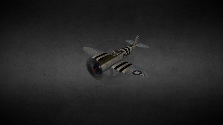 P-47 3D models - Sketchfab