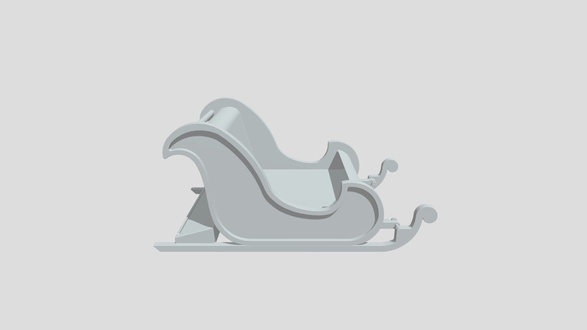 Trineo - 3D model by rutfrancis [e0f1abc] - Sketchfab
