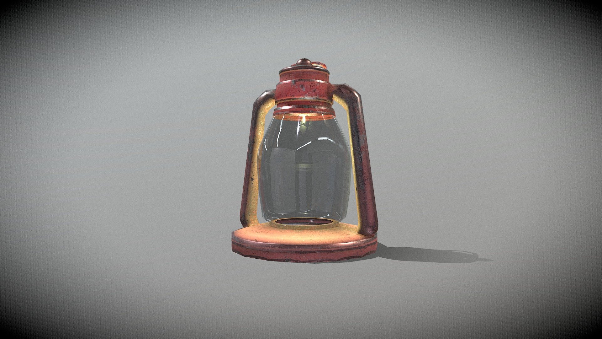 Oil Lamp - Download Free 3D model by luapqq [e0f645d] - Sketchfab