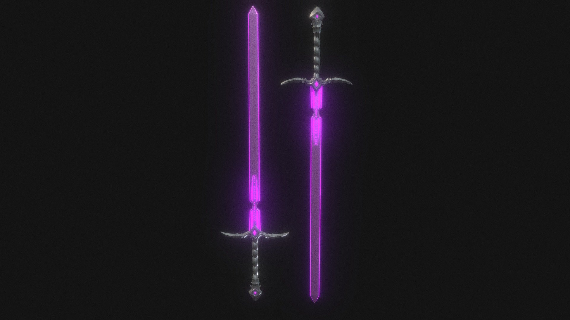 Purple Sword - 3D model by jotinh2 [e0f689a] - Sketchfab