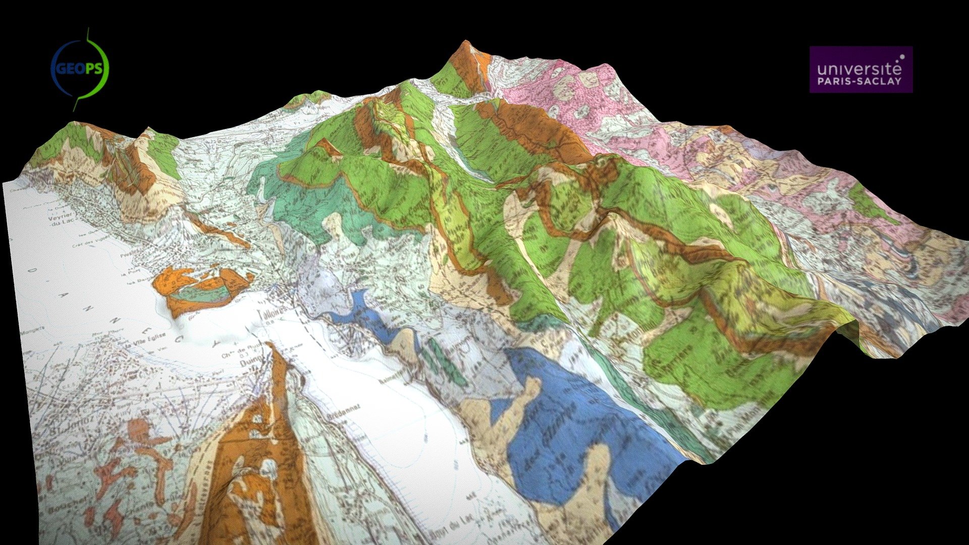 Massif Des Bornes - 3D model by GEOPS U-Paris-Saclay (@gouravour ...