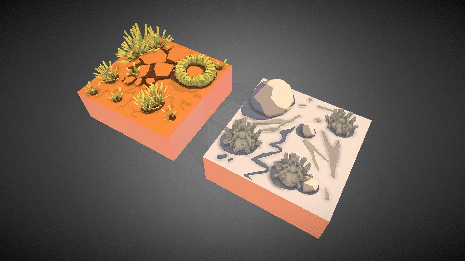 New and Free Australian Desert Tiles - Download Free 3D model by Nova ...