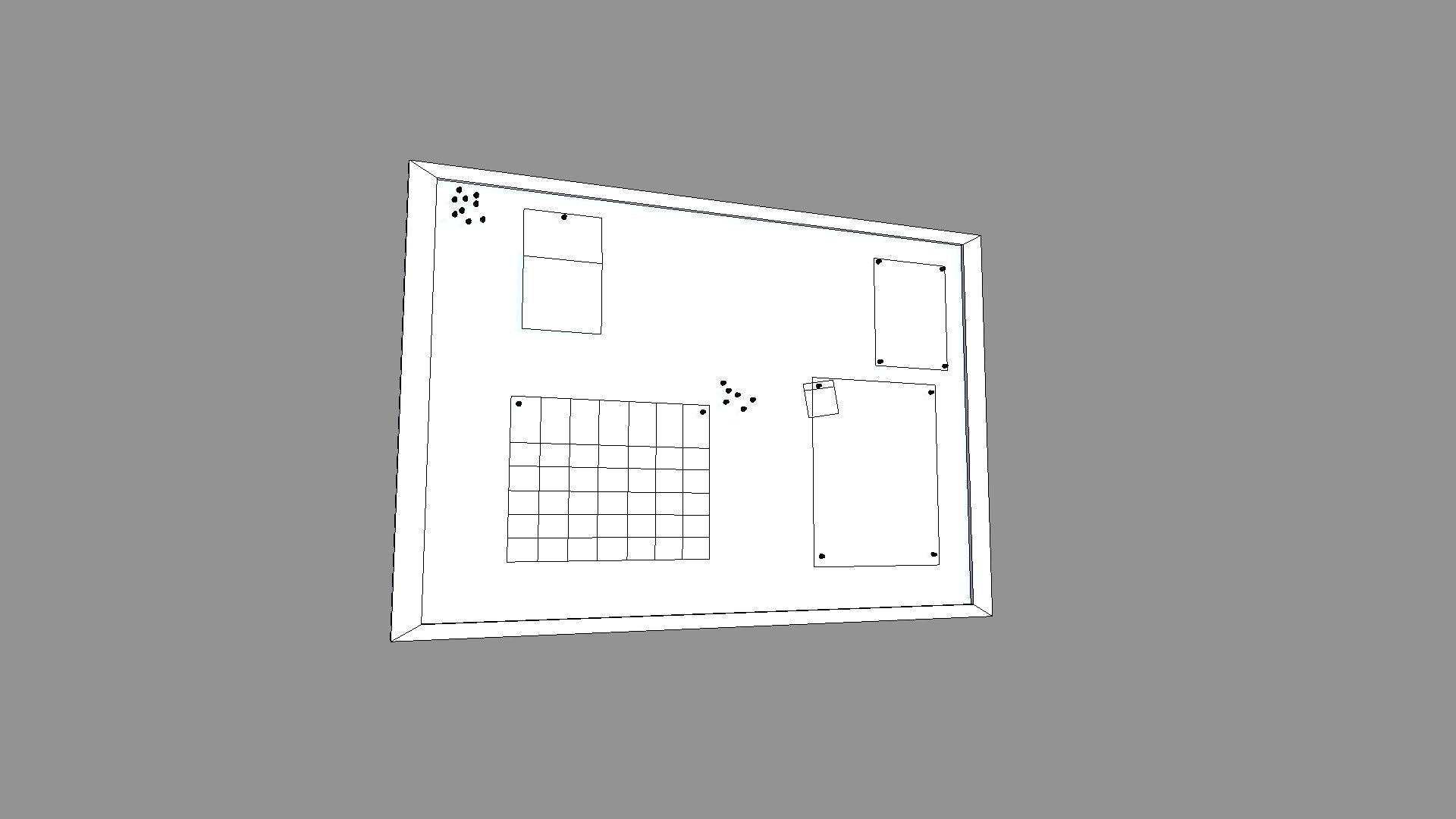 Womble_Emily_Final_Corkboard - 3D model by eawomble [e0f859b] - Sketchfab