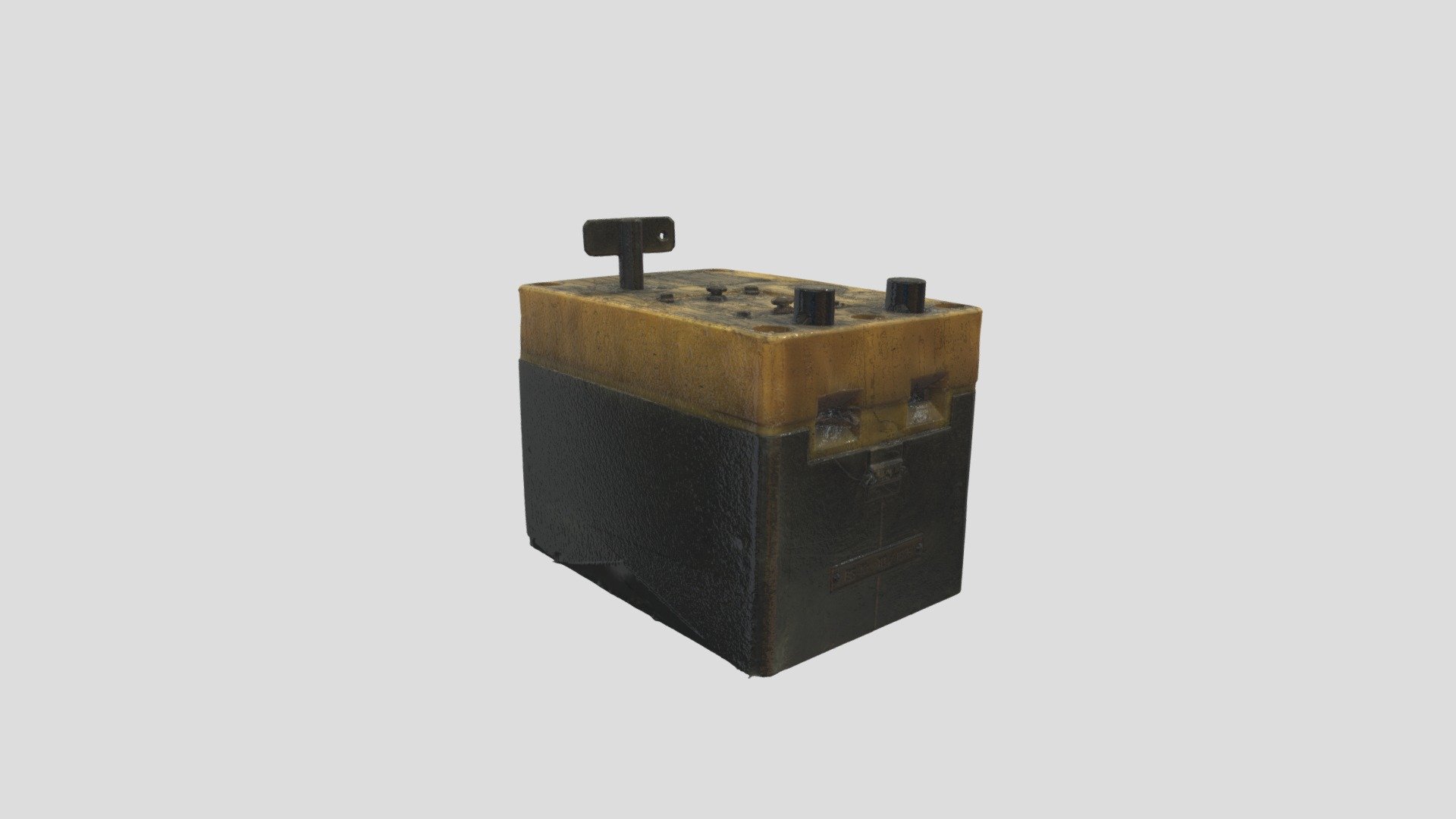 Zapalarka strzałowa typu TZ-20 M - 3D model by Muzeum Górnictwa ...