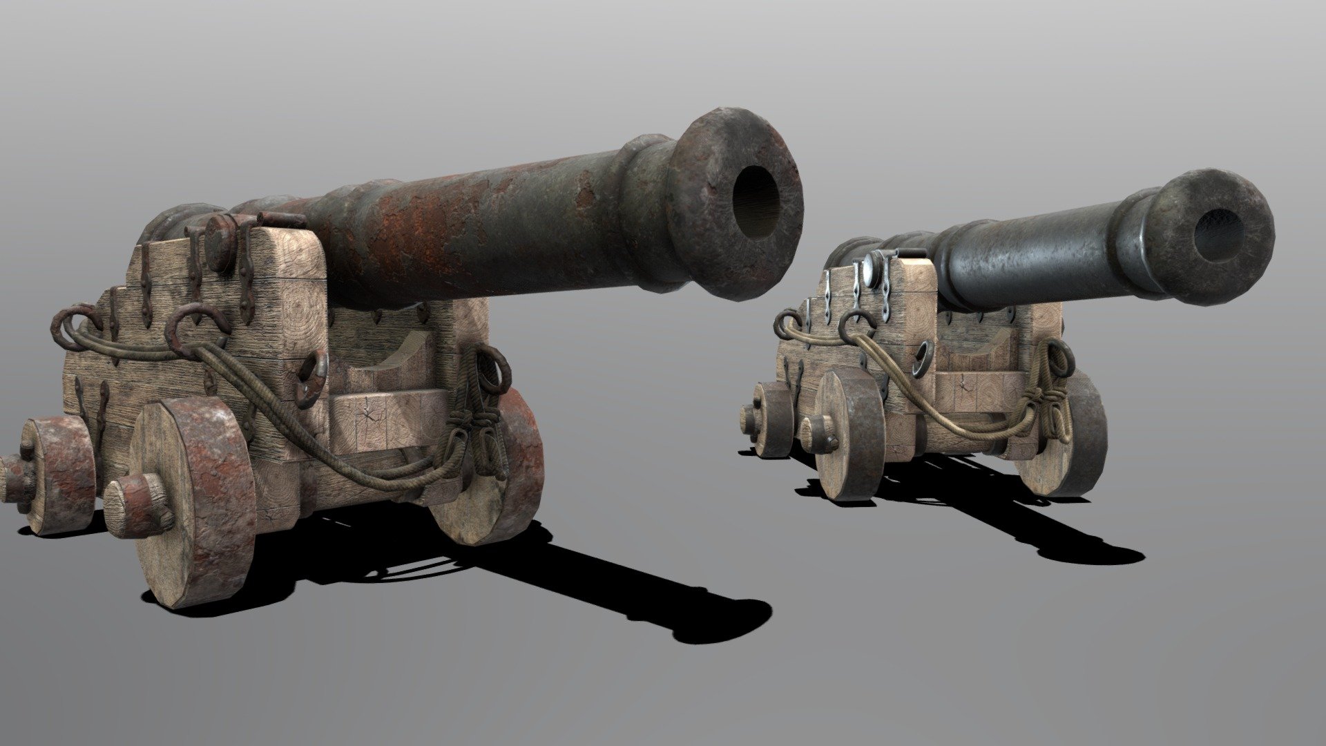Cannon 02 - 3D model by BaldricBell [e0fa915] - Sketchfab