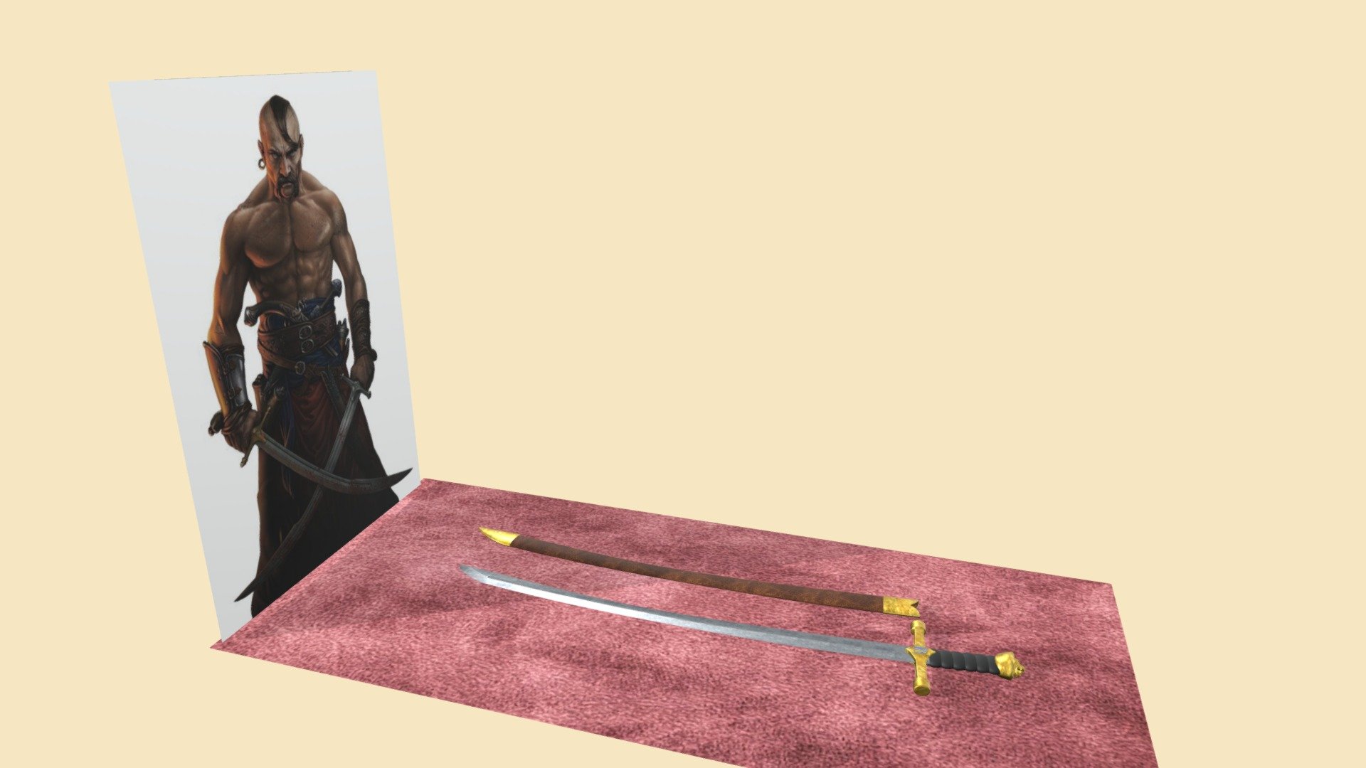 Saber - Download Free 3D model by cheberko [e0fc06b] - Sketchfab