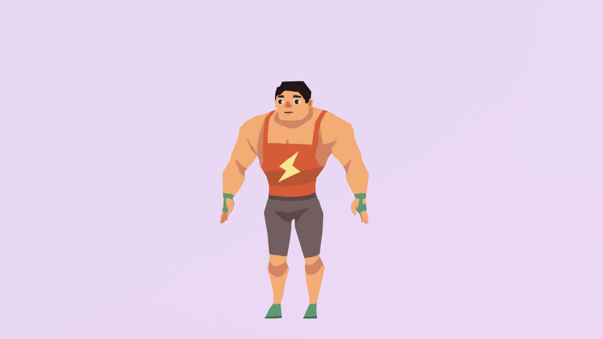 Strong Man - 3D model by AbstractFigure [e0fc7bb] - Sketchfab