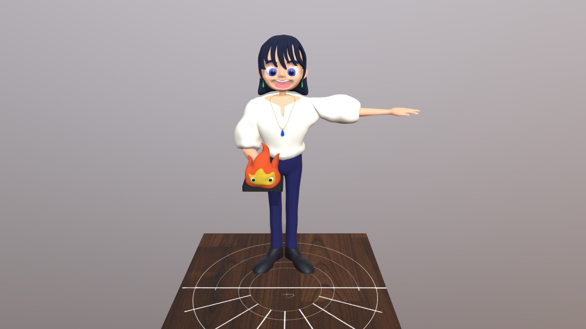 Howl - 3D model by karenangelina [e0fd63f] - Sketchfab