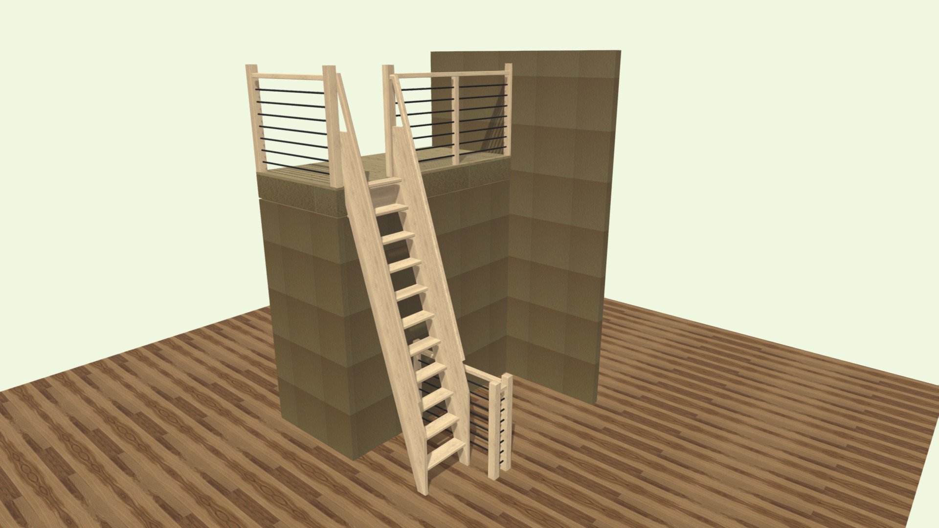 Nordling ship ladder rev 12-27-24 - 3D model by TopTreadStairways ...