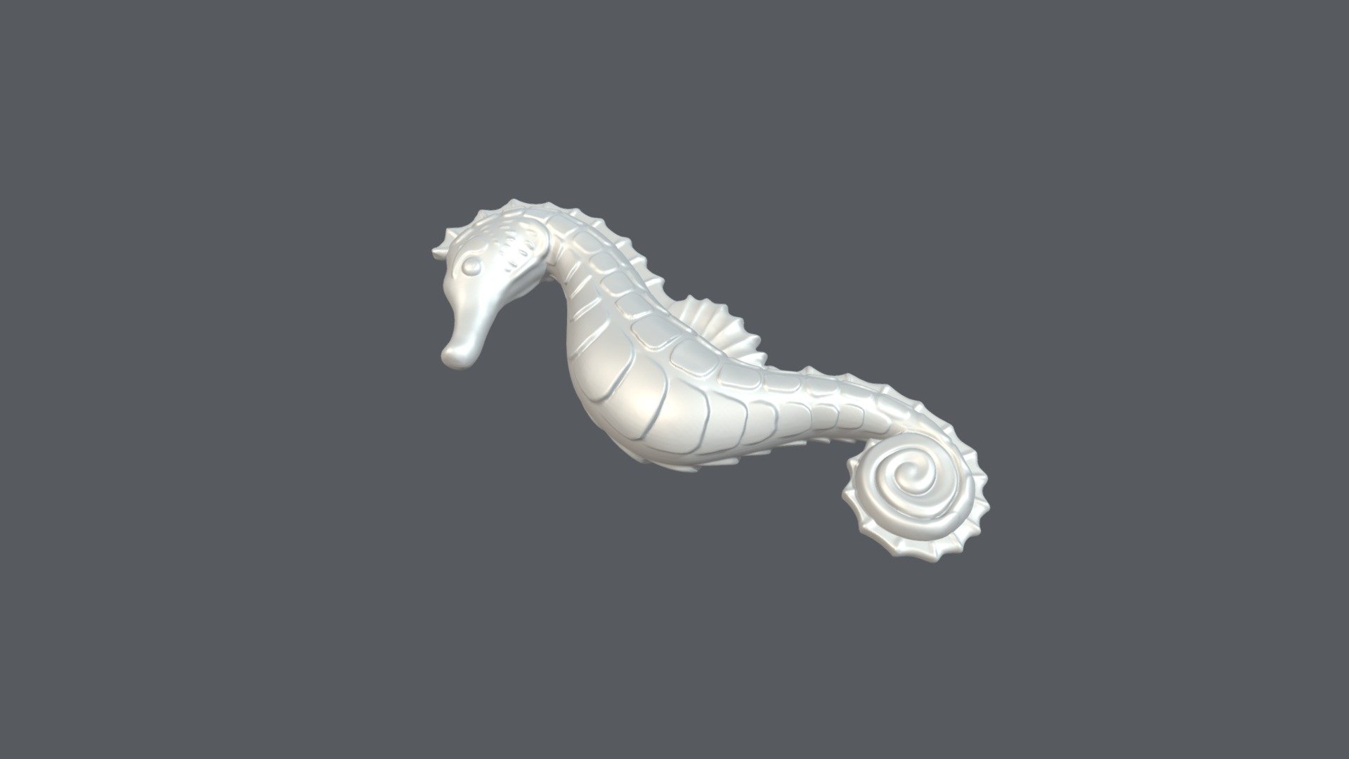 Seahorse - 3D model by GokiV [e0ffa8e] - Sketchfab