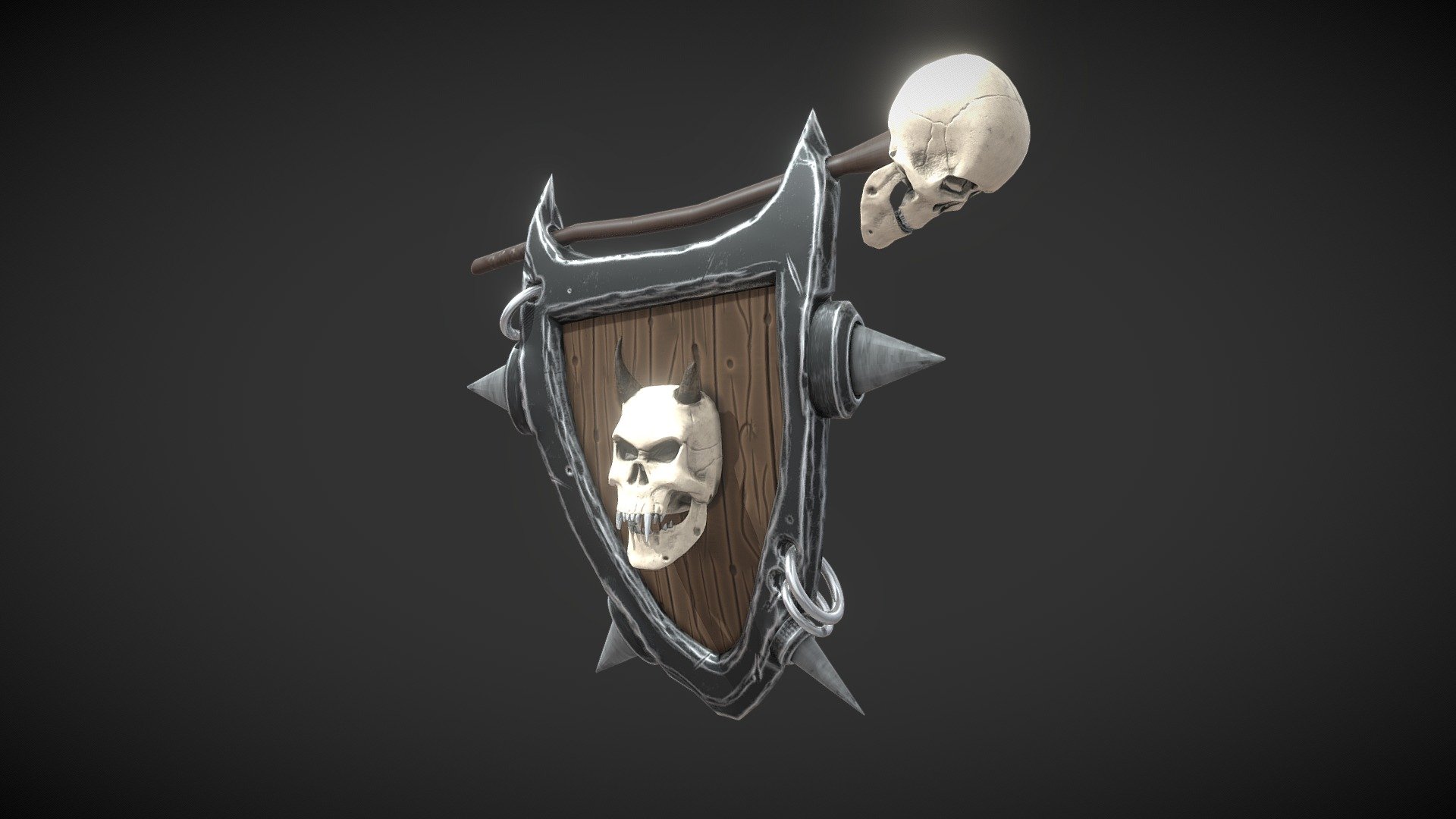 Death shield - Buy Royalty Free 3D model by IGOR.LUZ (@IGORLUZ ...