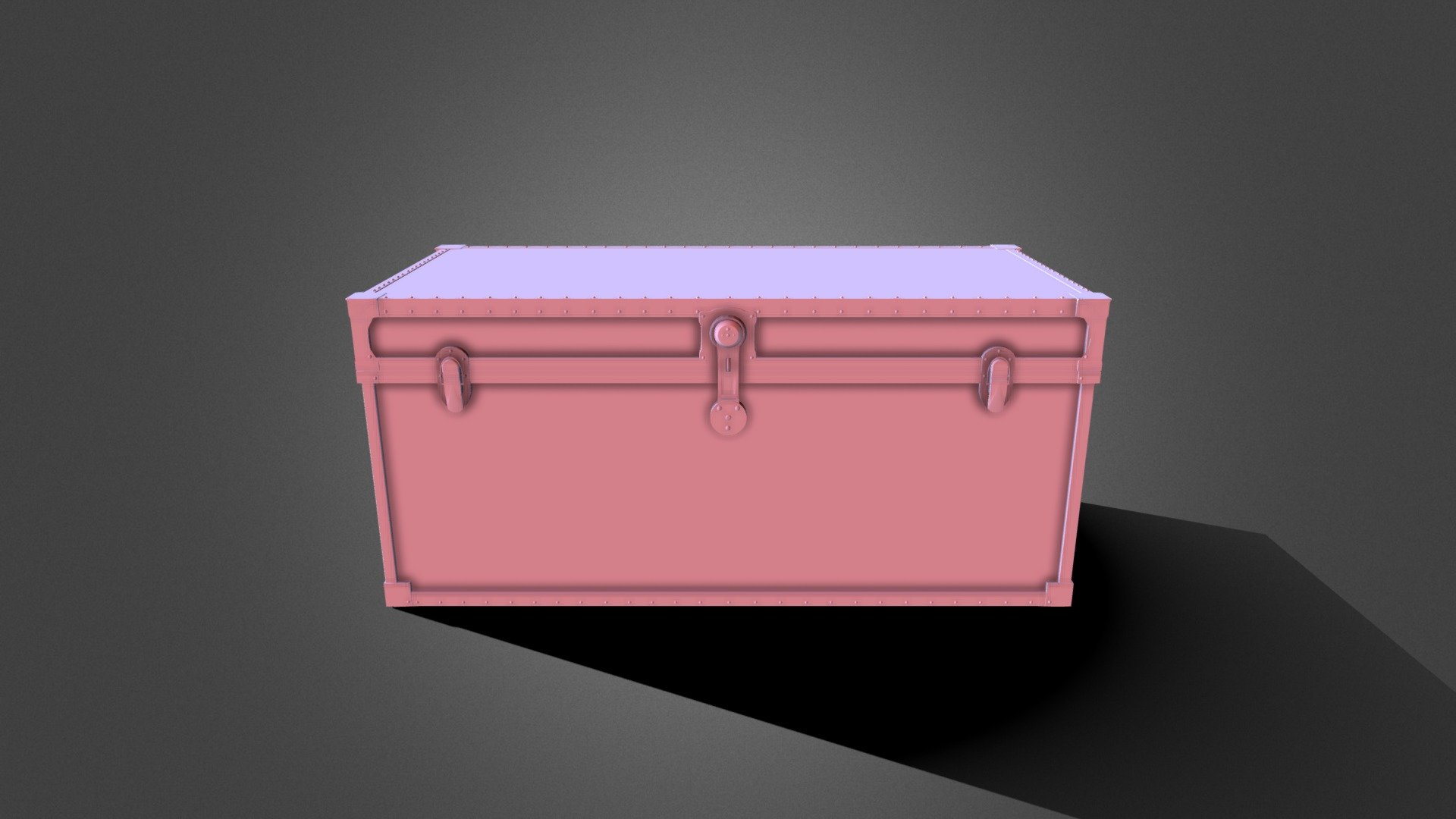 Steamer Trunk - 3D model by SimonMehaffey [e1008b7] - Sketchfab