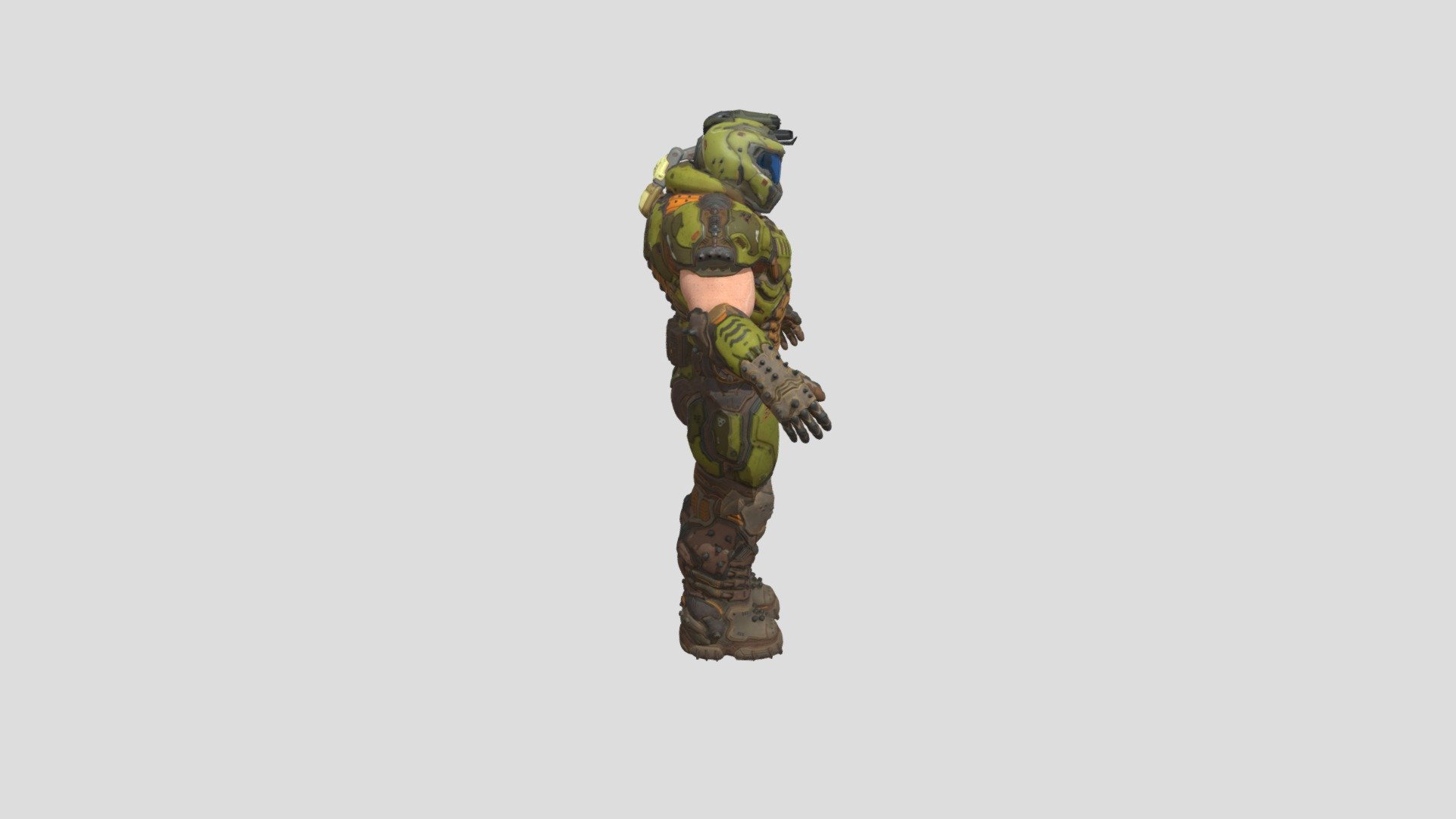 Doomslayer Cinematic - Download Free 3D model by Sandy_boi [e1017c6 ...