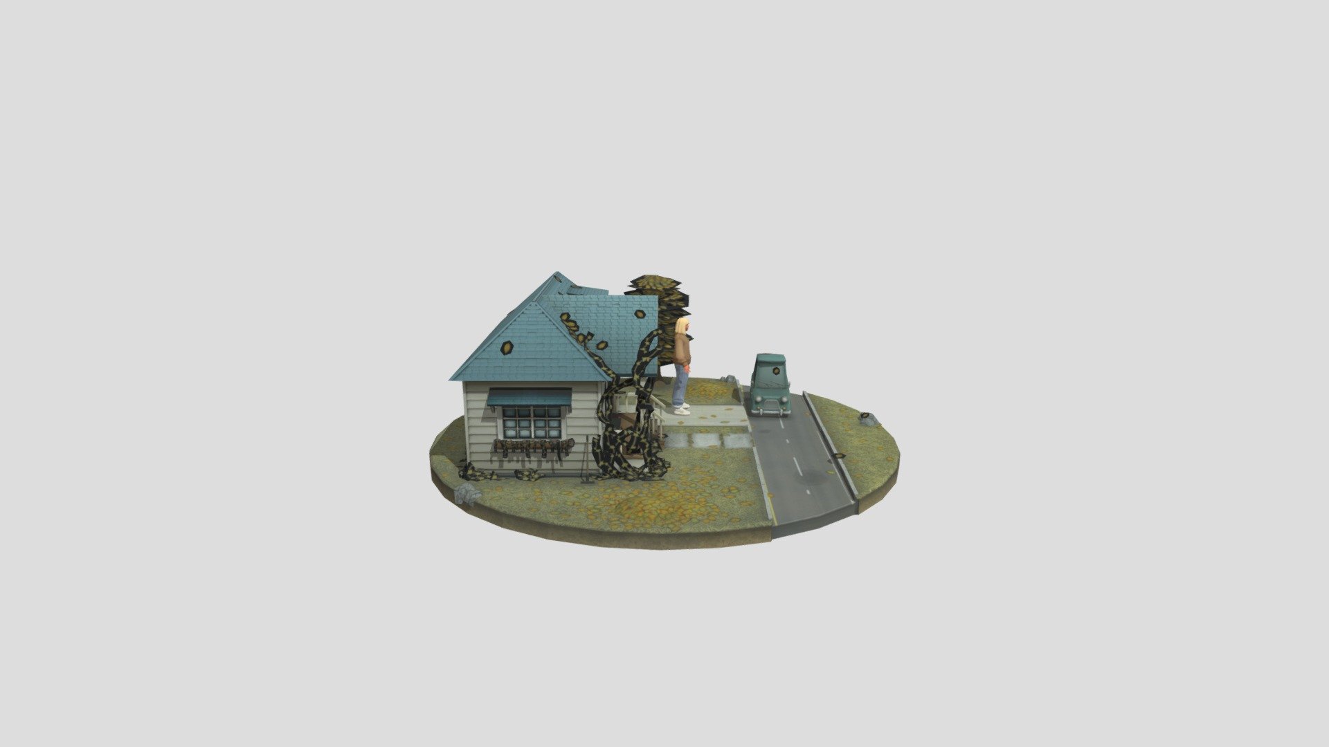 Scream Casey house - Download Free 3D model by ahah12121 [e1019b8 ...