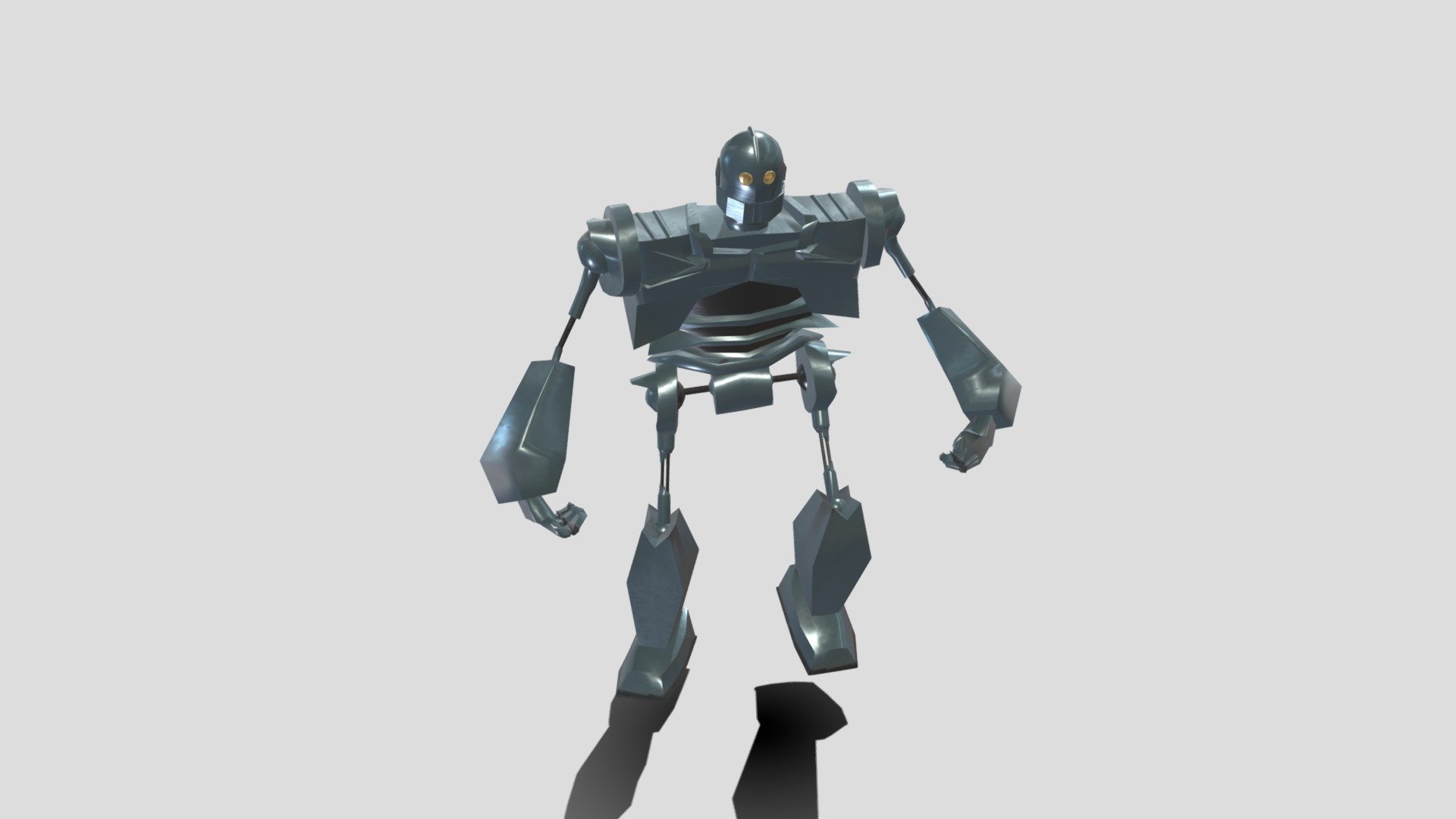 Iron giant - 3D model by Gracefoo [e101b07] - Sketchfab
