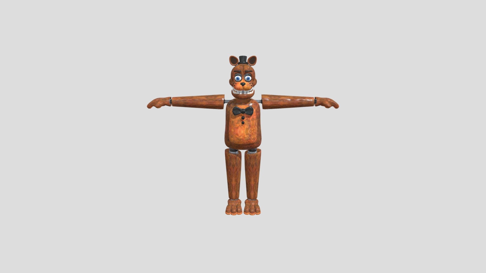 Freddy Fazbear (update 1.5) - Download Free 3D model by 10-1-6-8 ...
