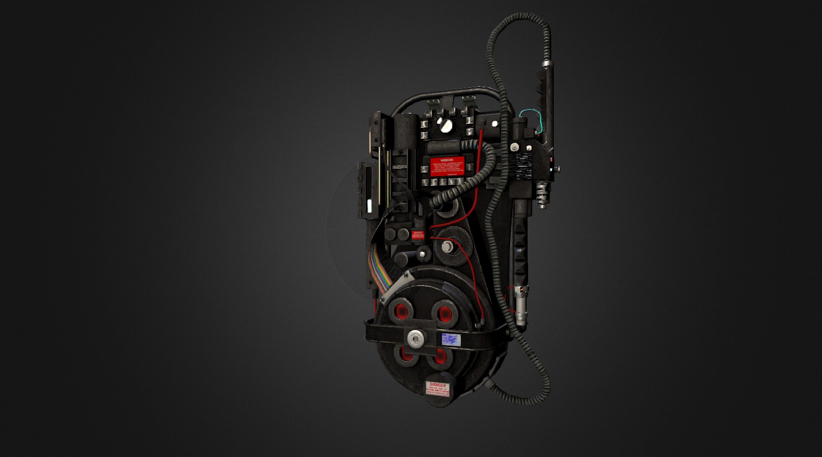 Proton Pack - 3D model by David M. Lopez (@digita1hound) [e102941 ...