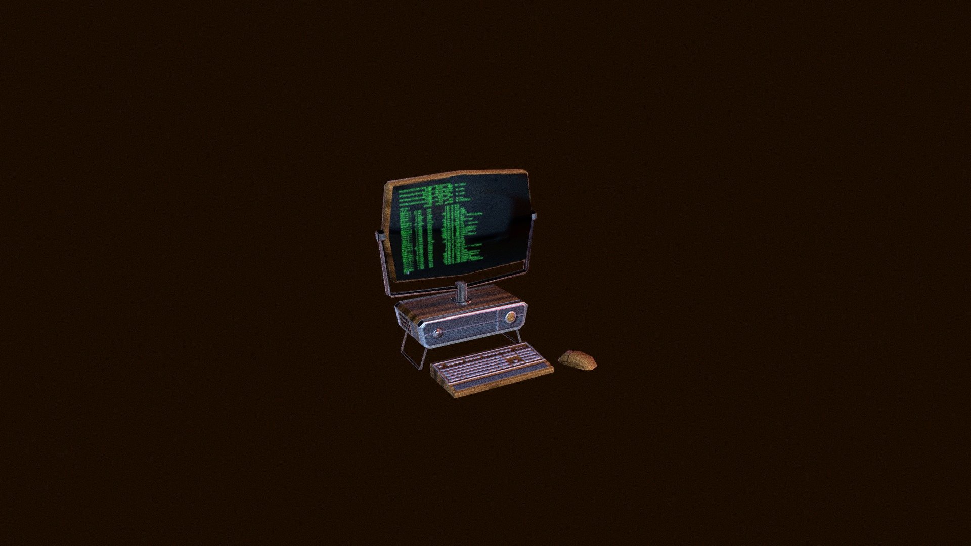 Future/Retro Computer - Download Free 3D model by Joshua Vega ...