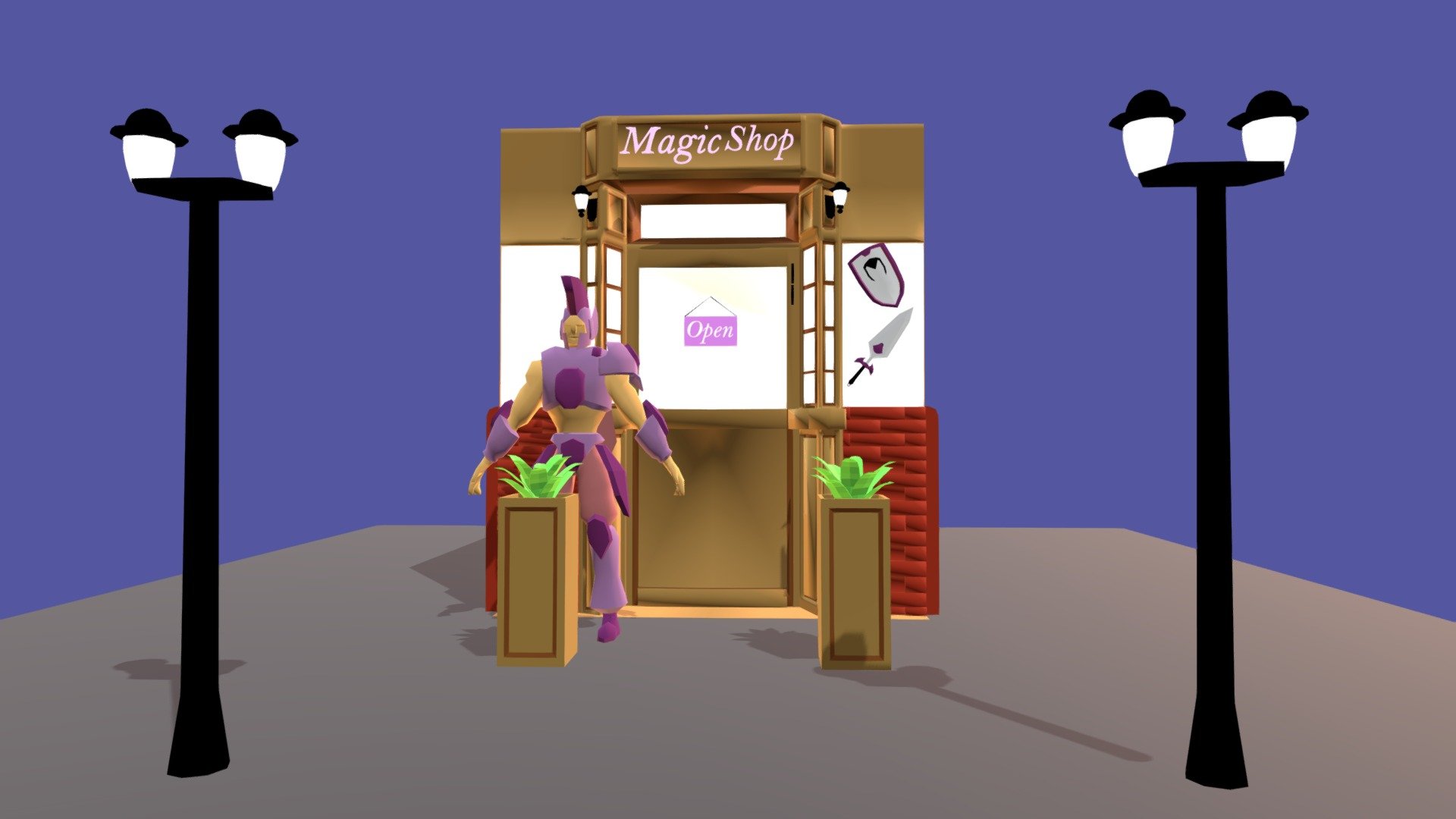 Magic Shop - Download Free 3D model by 208824 [e1045ec] - Sketchfab