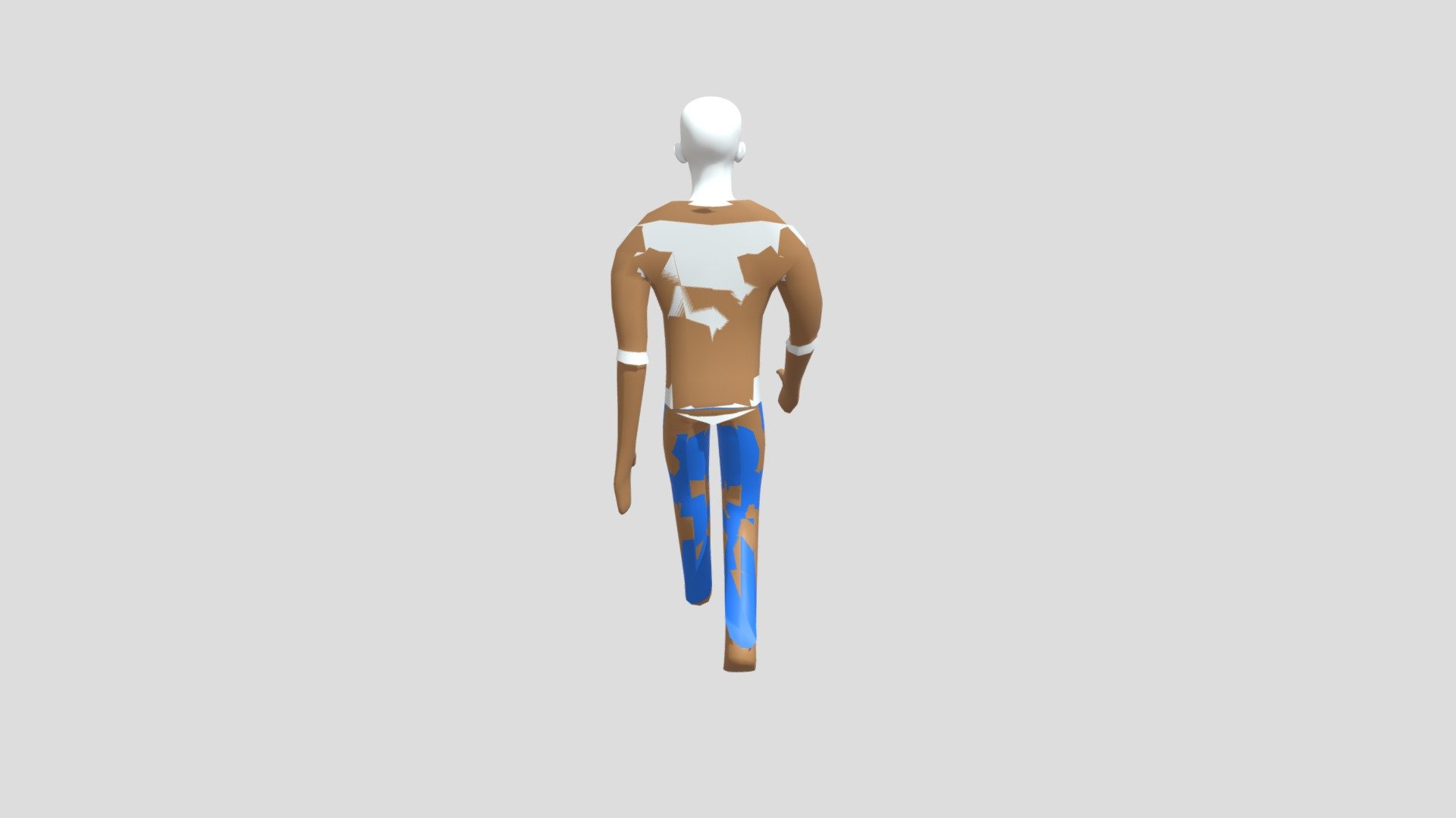 Walking human - Download Free 3D model by Zeyad (@ZeyadAlamoudi ...