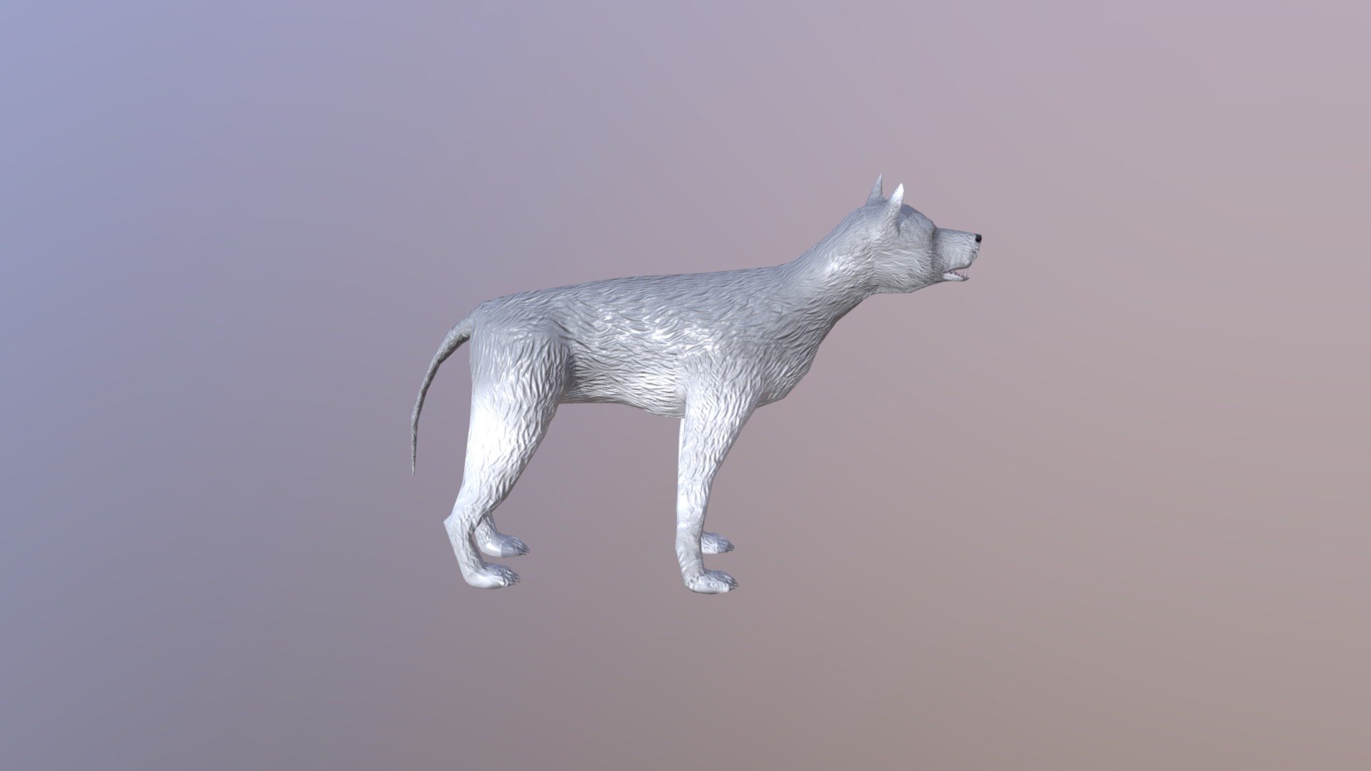 Wolf - 3D model by MattPatrick [e105200] - Sketchfab