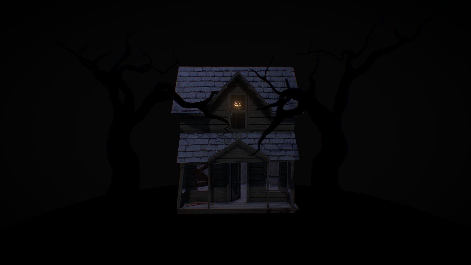 Haunted House - 3D model by eri.3d [e1054b8] - Sketchfab